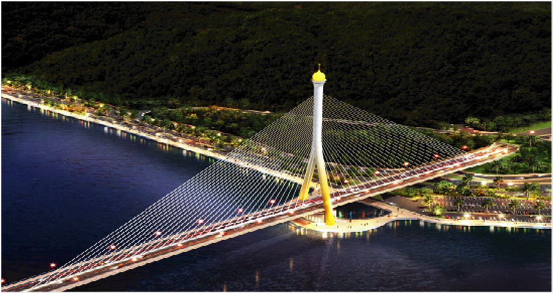 Brunei Sungai Bebun Bridge – KWANSOO E&C CO.,LTD